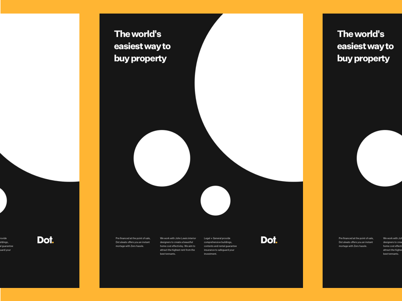 Dot Poster by Tom Parkes on Dribbble