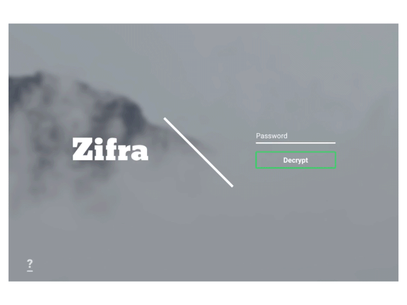decrypt by Daniel Jägerskog on Dribbble
