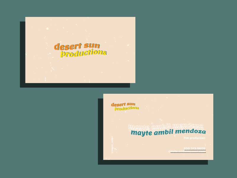 DSP Business Cards by Alexa Tarr on Dribbble