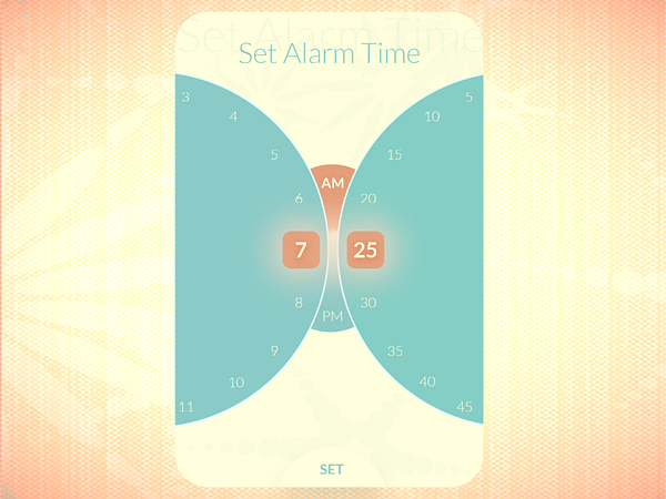 Alarm-App-UI by Amandeep Kaur on Dribbble