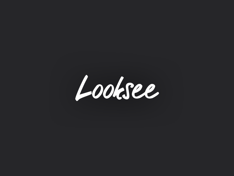 Looksee Logo by Justin Spraggins on Dribbble