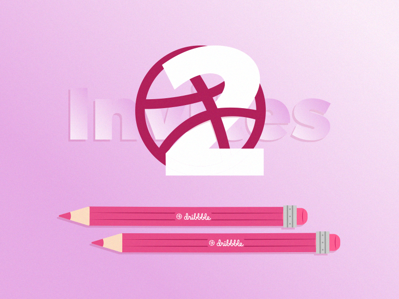 2 Dribbble Invites by Bhanu Pratap Singh on Dribbble