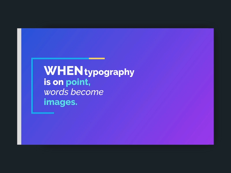 Typography by aliyarmikayilov on Dribbble