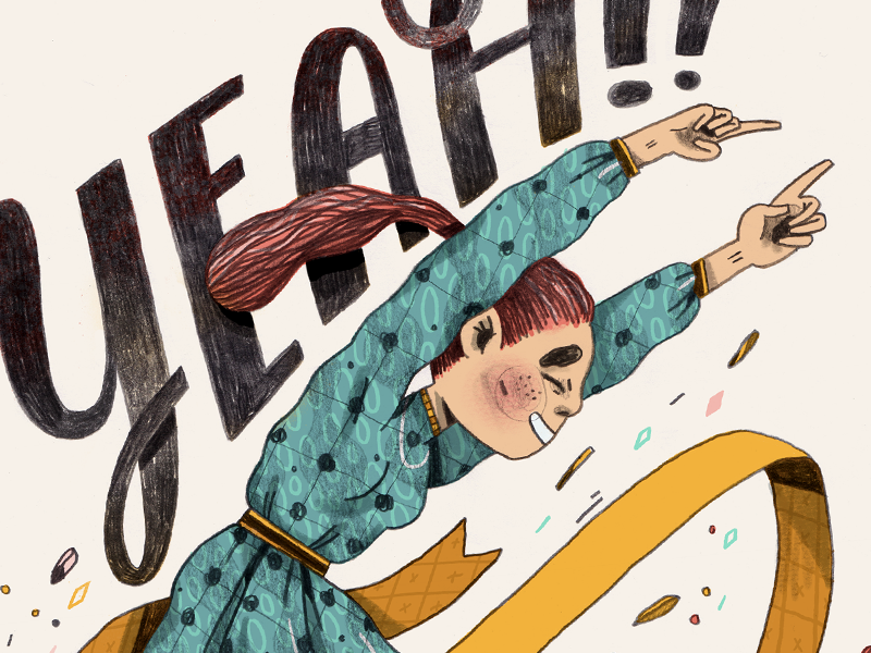 Yeah! by Esther on Dribbble