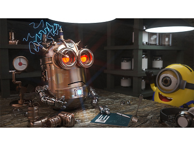 Mechanics Minions by NiaoNiao on Dribbble