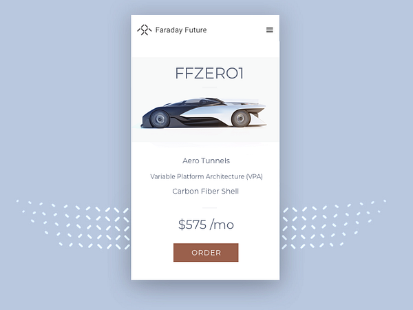 FF ZERO 1 by Denys Sergushkin on Dribbble