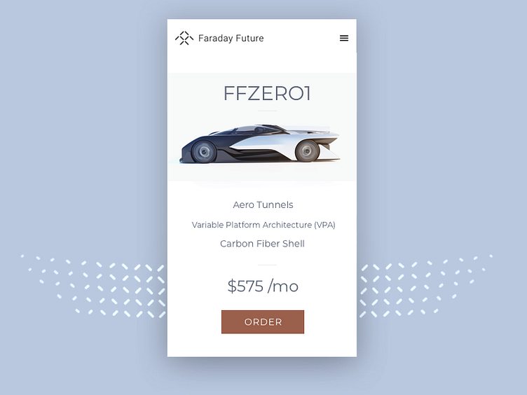 FF ZERO 1 by Denys Sergushkin on Dribbble