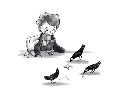 Just a crumby day by Jenny Hanf on Dribbble