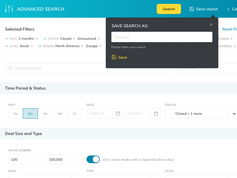 Save Search by Sunaina Rastogi on Dribbble
