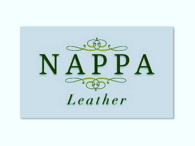 logo Design "Nappa" Leather by Slavkome on Dribbble