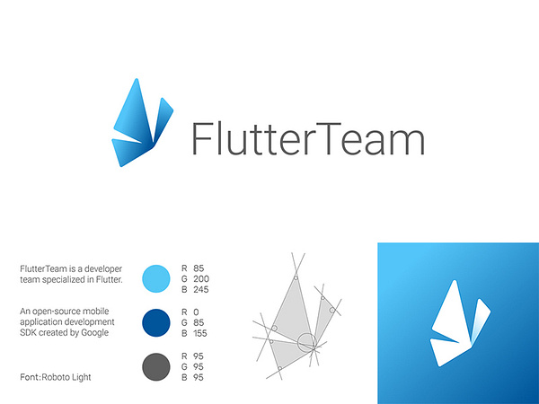 FlutterTeam by Hubi Farago on Dribbble
