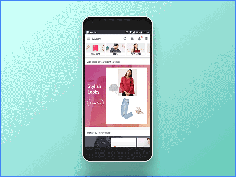 AI generated fashion looks: Myntra app by manas modi on Dribbble