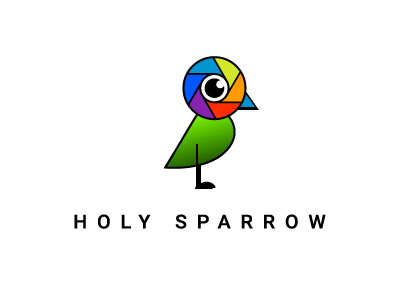 Holy Sparrow Logo Design by Chandan Gaurav on Dribbble