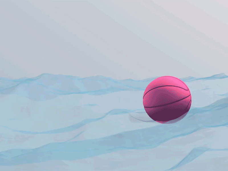 Floating Dribbble Ball designs, themes, templates and downloadable ...