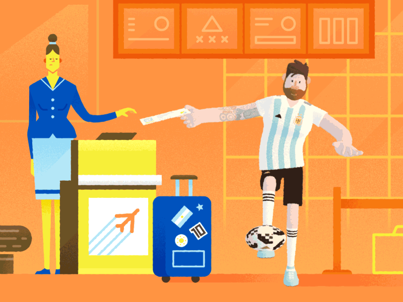 Messi ️⚽️🏆 by Mioe on Dribbble