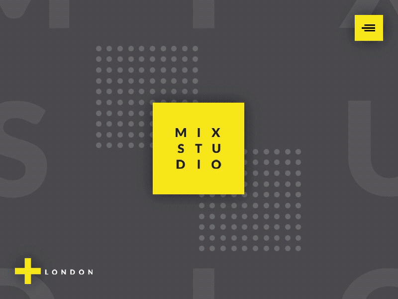 Mix Studio Animated Screen by Patryk Serkowski ⭕️ on Dribbble