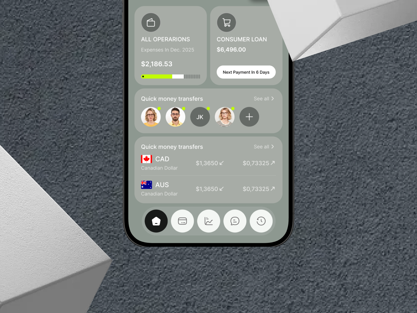 Mobile Banking App UI by MD Shahinur R on Dribbble