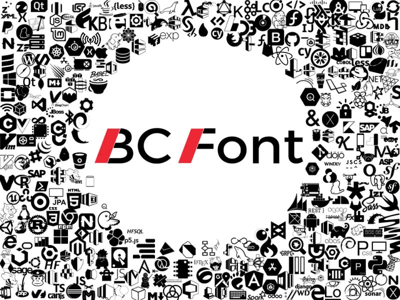 Most popular icons on BC-Font ! by Bertrand Choubert on Dribbble