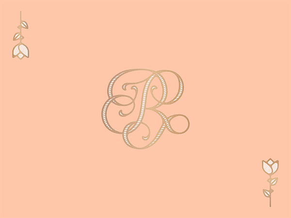 Fancy R by Rebekah Rhoden on Dribbble