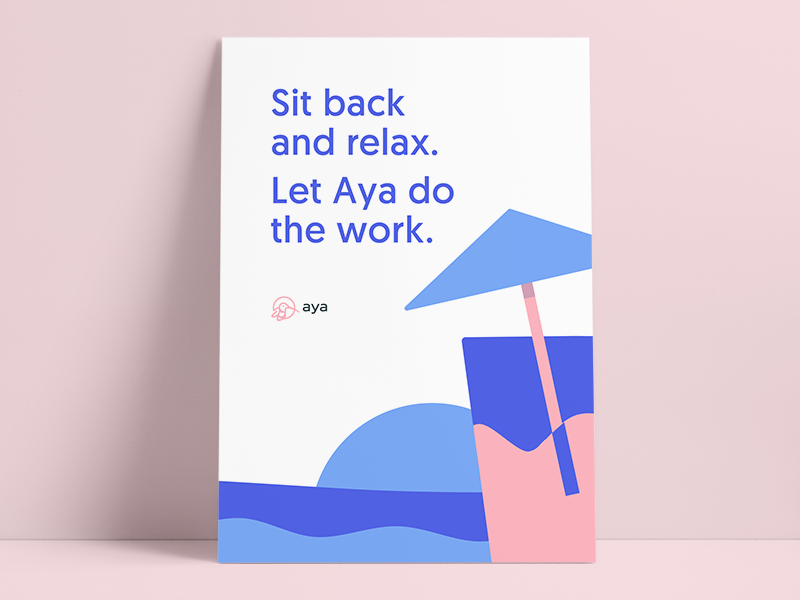 Aya Poster #1 by Tim Wilden on Dribbble