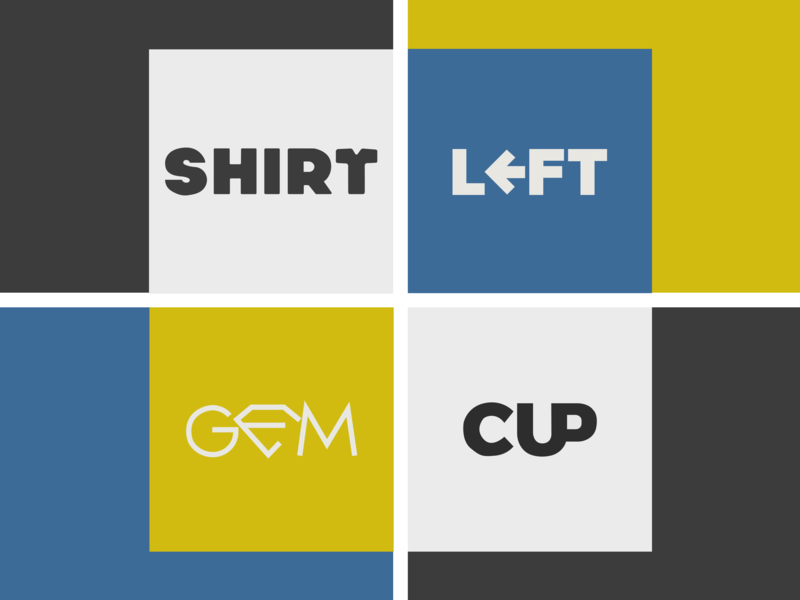 Clever Wordmarks - 15 by rishi on Dribbble