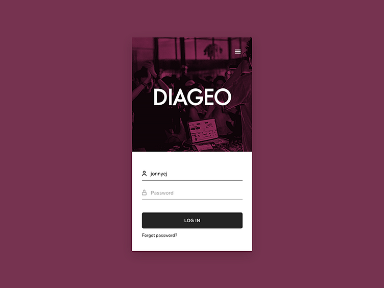 Diageo by Jonathan Edmund-Jones on Dribbble
