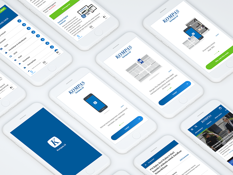 Kompas.Id Mobile App Prototype by Reza Fikri Aulia on Dribbble