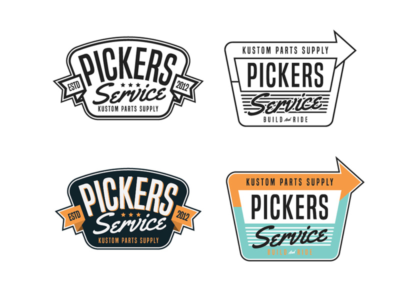 Pickers Service Badges by Dordar Laboratory on Dribbble