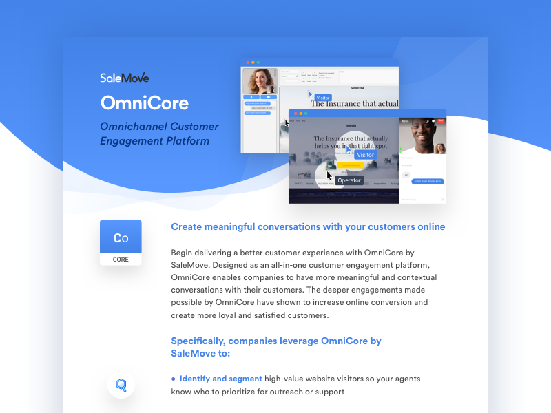 OmniCore Datasheet by Glia on Dribbble