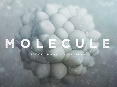 3D Molecule Objects by Graphics Collection on Dribbble