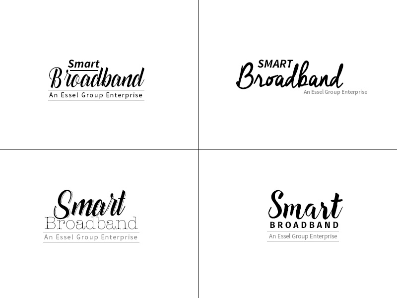 Smart Broadband - logo - 01 by Mohd Naim Shaikh on Dribbble