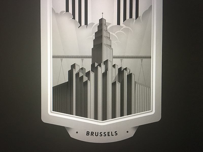 Art deco Buildings by Mirkko on Dribbble