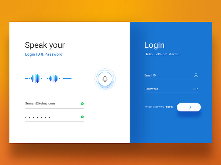 Login Screen Ui by Suman Sil on Dribbble