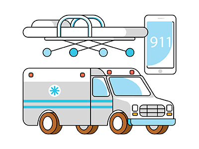 Medical aid concept by Tatiana on Dribbble