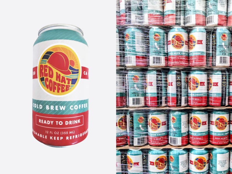 Red Hat Coffee by Garrett Huls on Dribbble