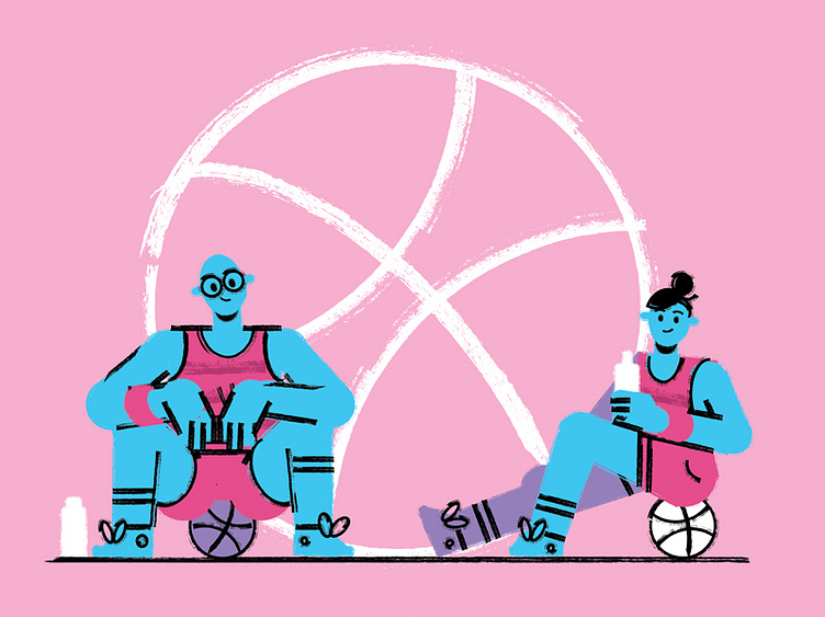 Team Dribbble by Brook Wells on Dribbble