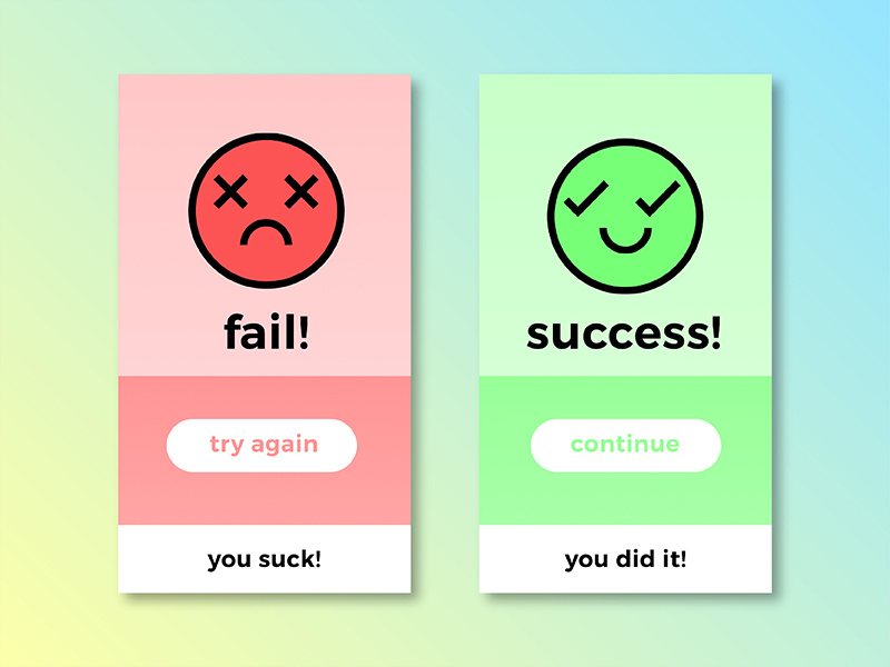 Day 011 : Flash Message (Error/Success) - Daily UI challenge by Matthew ...