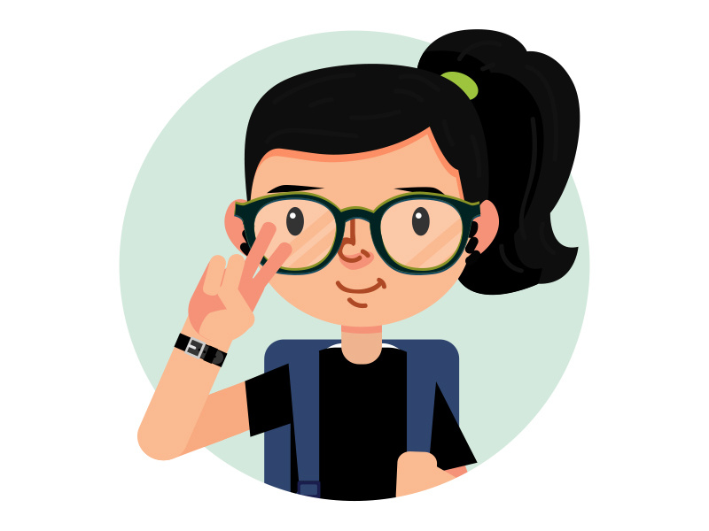 Self Portrait Avatar by Nikka S. Marquez on Dribbble