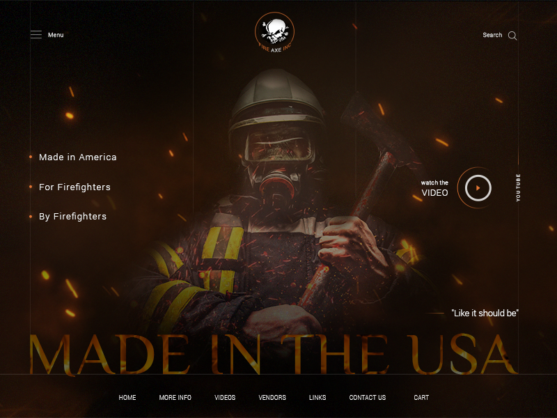 Fire Axe Inc by Vikki on Dribbble