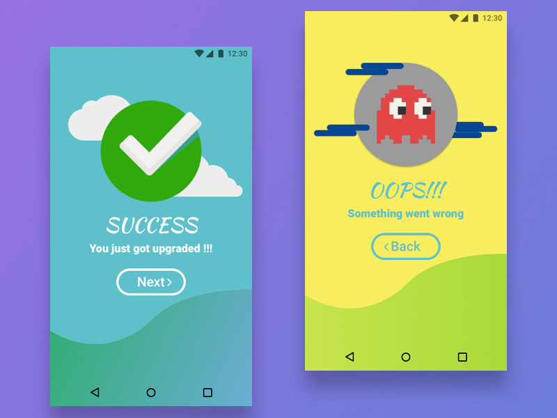 Flash Message by Dhanush Raj on Dribbble