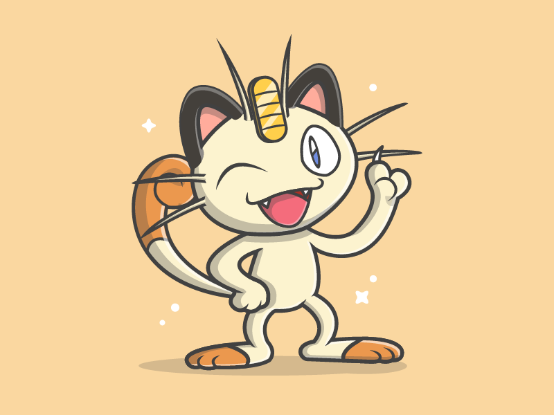 Meowth° 😽 by catalyst on Dribbble