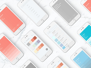Color Reference Concept App by Iris Chu on Dribbble