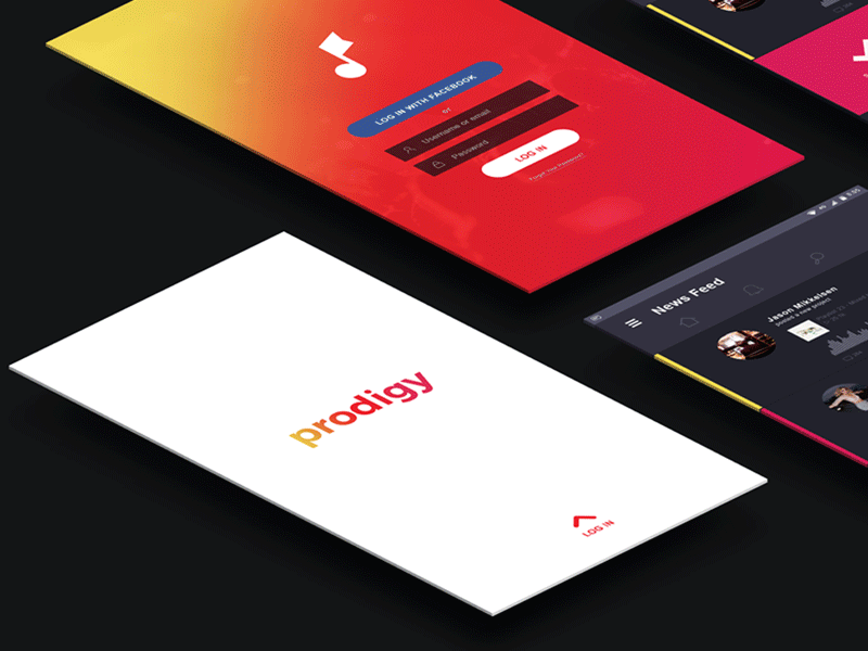 Prodigy User Interface by Jace Goodwin on Dribbble