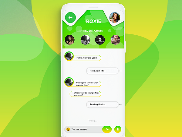 Chat Ui ios | Android by Mukesh Prajapati on Dribbble