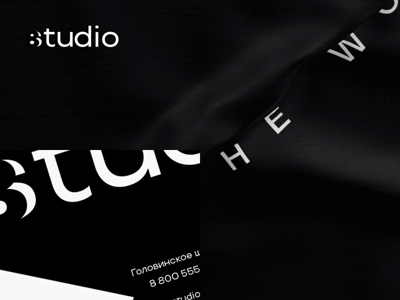 Studio8 logo — 3 by Roma Rozhkow on Dribbble