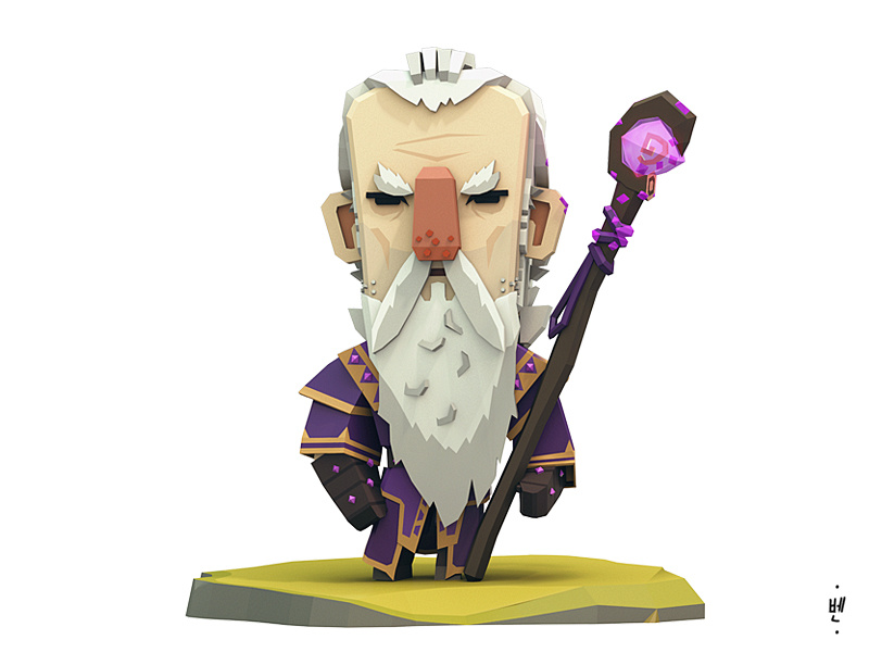 Wizard by ben on Dribbble