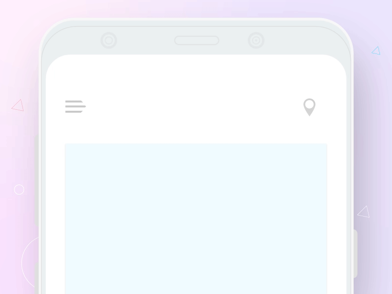 Detect location interation by Shibu Balakrishnan on Dribbble