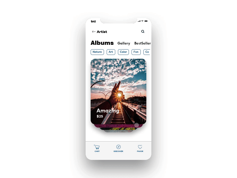 Stock pic Shop l App Design by Bezhan on Dribbble