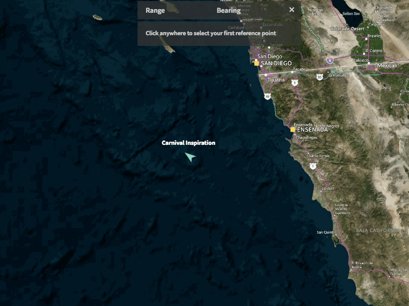 Electronic Range and Bearing Line (ERBL) tool by Emily Keller on Dribbble