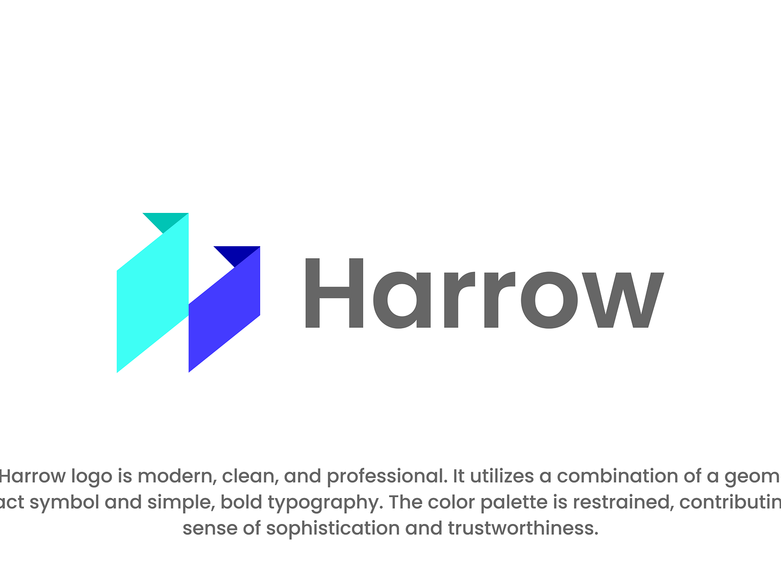Harrow logo by Creativebase8 on Dribbble